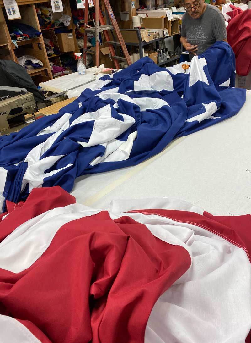 Custom Banners & Flags - American Flag and Gift